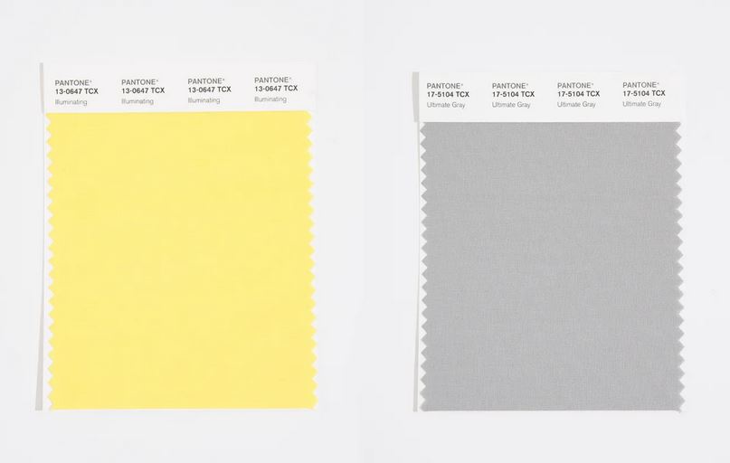 Colori Pantone del 2021: Ultimate Gray e Illuminating - Maria Rosa Neri